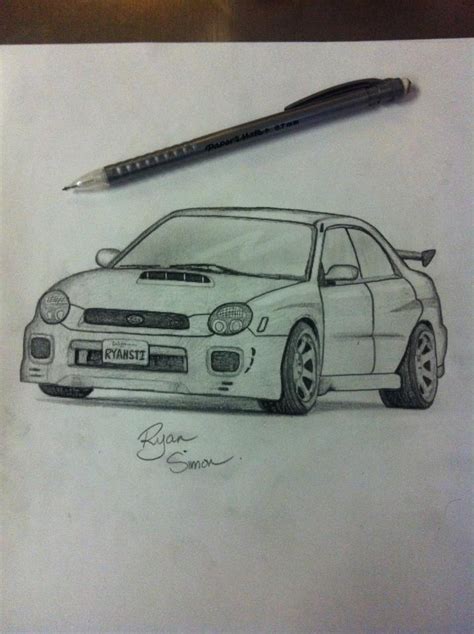Subaru WRX Bugeye Motorsport Art