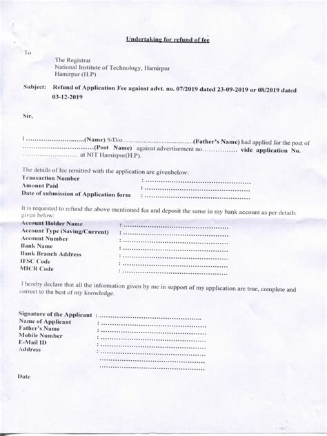 Undertakingform 16445606335344 Pdf