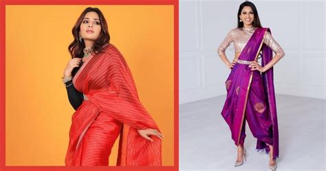 10 Saree Draping Styles And How To Tie Them Perfectly
