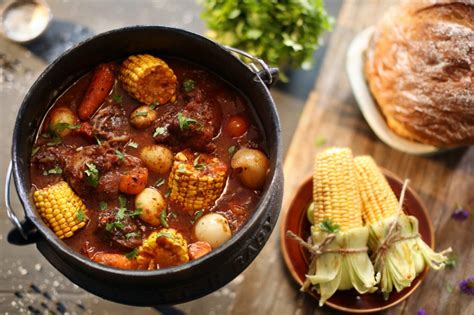 Rich Oxtail Potjie With Chargrilled Mielies Food Lovers Market