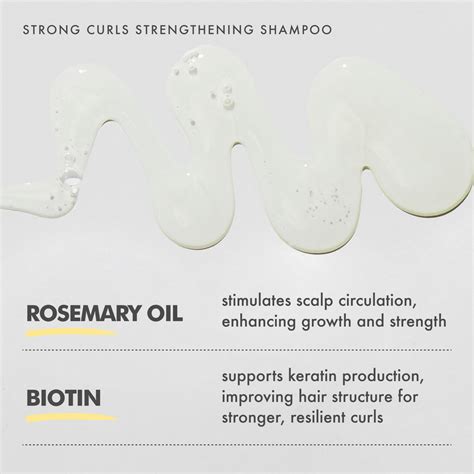 Strong Curls Rosemary Oil Cleansing Shampoo Sulphate Free Umberto Giannini