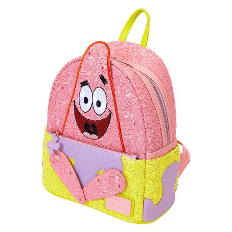 Patrick Sequin Cosplay Mini Backpack Spongebob Squarepants