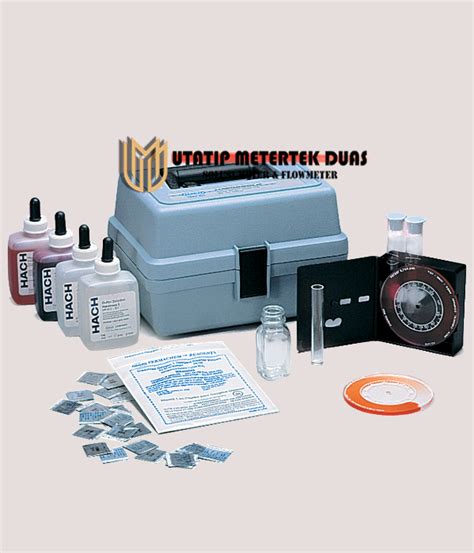 HACH Hardness Iron And PH Test Kit Model HA 62 Utatip Metertek Duas
