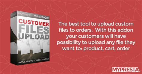 Prestashop Module Customer Files Upload Customer Can Upload Files To Own Orders