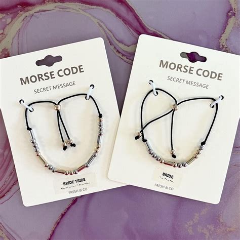 Morse Code Secret Message Bracelet