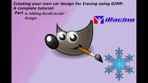 Designing A Car For Iracing Using GIMP YouTube