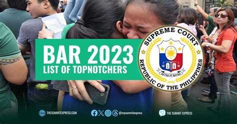 2023 Bar Exam Result Topnotchers
