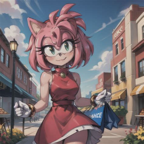 Amy Rose Sonic By Mikacomsopenai On Deviantart