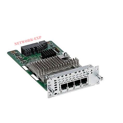 Nim 2ge Cu Sfp Cisco 2 Port Network Interface Module — Network Exp