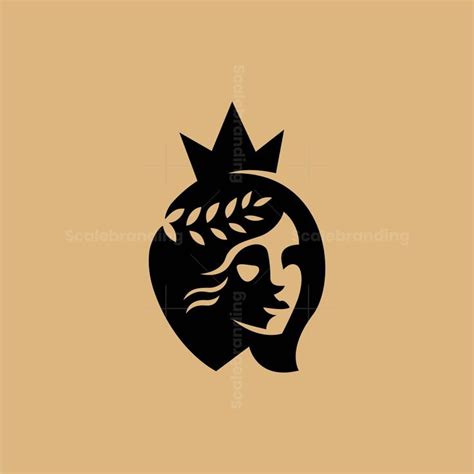 Queen Logo Logo Design Beauty Icons Elegant Logo