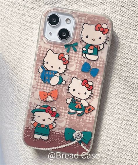 키티의 백화점 쇼핑 나들이 산리오 캐릭터 고양이 아이폰 12 13 14 15 프로 프로맥스 스마트톡 케이스 에이블리