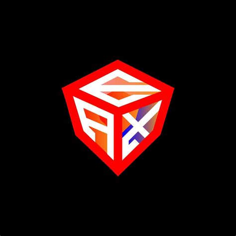 Eax Letter Logo Creative Design With Vector Graphic Eax Simple And Modern Logo Eax Luxurious