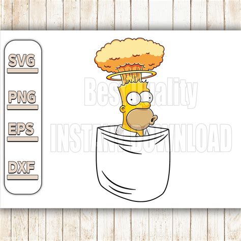 Bart Simspon Svg Cartoon Svg Svg Files Digital Download Svg Files For Cricut Instant