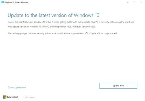 Windows 10 Version 1903 Download Using Update Assistant Pureinfotech