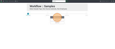 workflow mode issue employee samples for internal sampling openthc help
