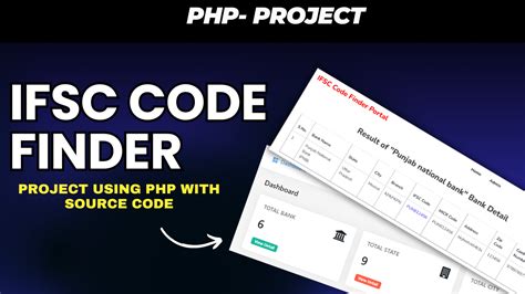 Ifsc Code Finder Project Using Php With Source Code And Guide