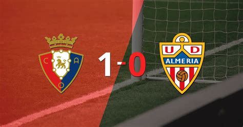 Osasuna Aprovechó Su Localía Y Venció A Almería