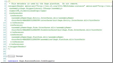 Adding An Assembly Reference To Code Files In The Saleslogix
