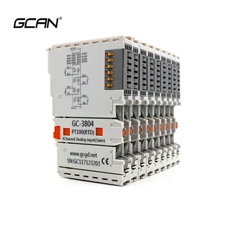 Modbus Adapter Plc Standard Slave Adapter Gcan Io 8100 Distributed Remote Io Coupler Modbus