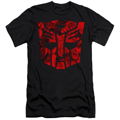 Transformers Tonal Autobot Hbo Ss Adult 301 T Shirt Black