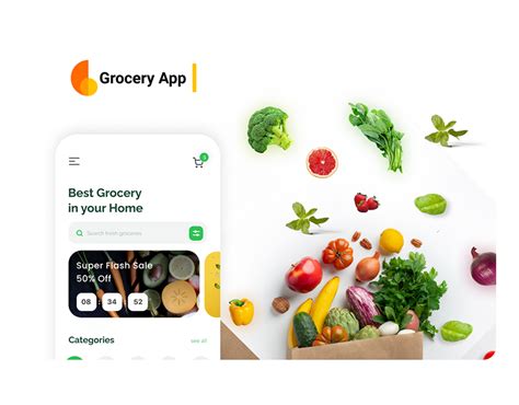 Grocery Mobile App Ui Ux Behance