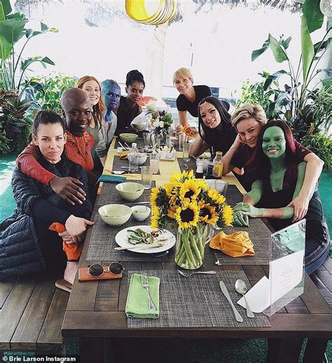 Brie Larson Shares Women Of Marvel Throwback Photo From A Brunch Hosted