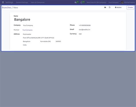 Odoo Multi Branch Employee Odoo Human Resource Multi Branch Webkul