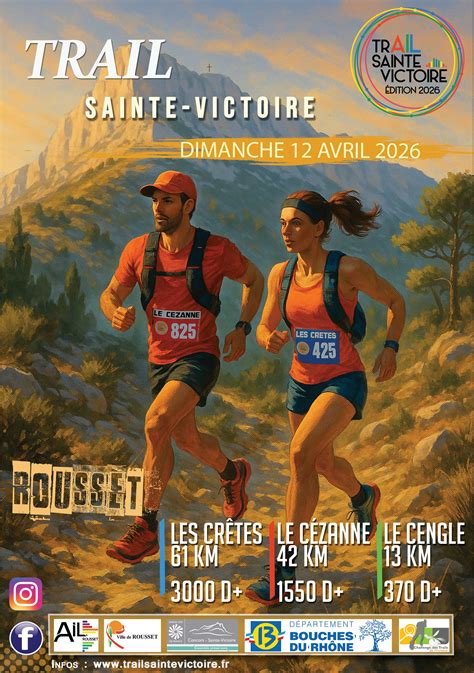 Inscription Trail Sainte Victoire 2026 13790 Rousset