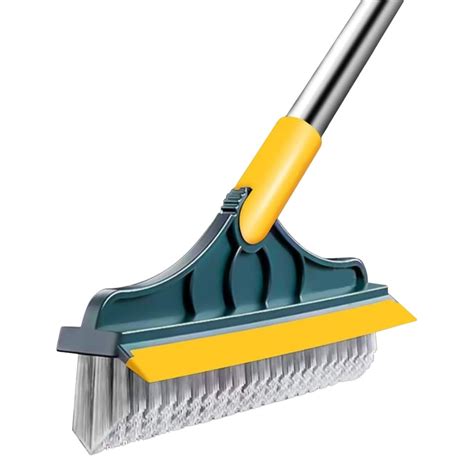 Четка с чистачка 2в1 за почистване на подове Tns® Подвижна Въртяща се глава на 120° V образни