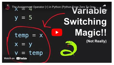 The Assignment Operator In Python By Liu Zuo Lin Level Up Coding