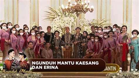 Cantik Finalis Putri Indonesia Turut Beri Ucapan Dan Foto Bersama Pengantin Jokowi Ngunduh