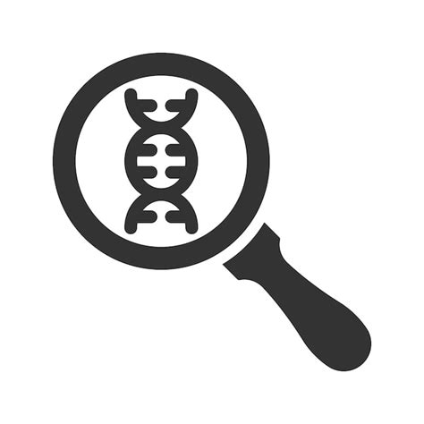 Premium Vector Biology Research Icon