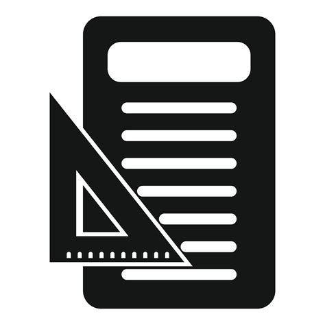 Paper Document Icon Simple Vector Gear Page 20247136 Vector Art At