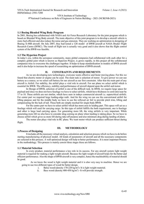 Design And Fabrication Of Blended Wing Body Pdf Aviation Industry Industries