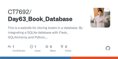 Github Ct7692day63bookdatabase This Is A Website For Storing
