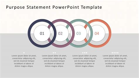 Editable Purpose Statement Template For PowerPoint SlideUpLift
