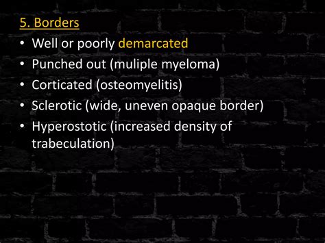 Radiographic Interpretation Of A Lesion Pptx
