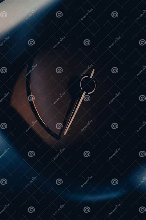 Modern Car Blank Black Speedometer Stock Image Image Of Fast