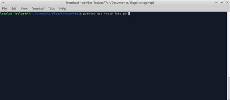Tooling Tuesday Get Transport Data