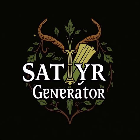 Satyr Name Generator Generate Unique Satyr Names Name Generator