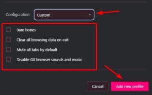Manage Create Profiles In Opera GX How To Do It