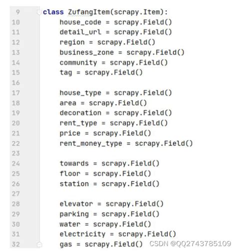 基于scrapy框架爬取租房网站数据及可视化分析python Scrapy 爬虫 公租房 Csdn博客