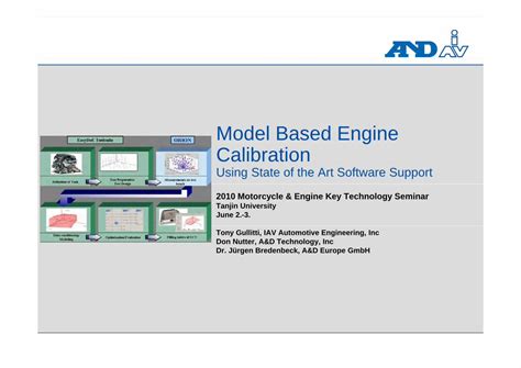 pdf model based engine calibration aandd jp · model based engine