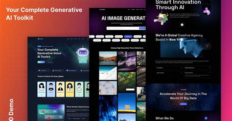 Techai Ai Writer And Copywriting Multipurpose Vue Landing Page
