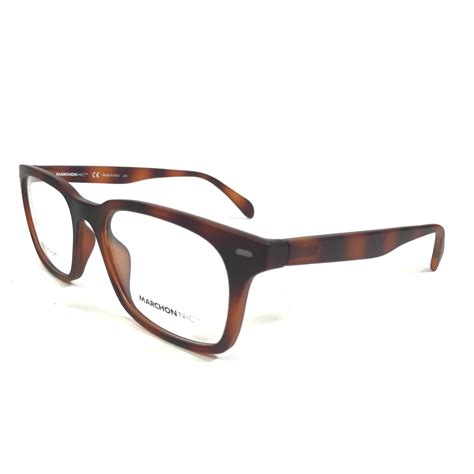 Marchon Nyc Eyeglasses Frames M 3801 215 Tortoise Square Full Rim 54 18