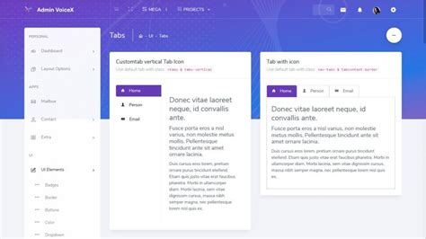 VoiceX Admin Bootstrap Admin Dashboard Template MultiPurpose Themes