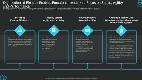 Digitization Of Finance Enables Functional Leaders To Focus On Speed