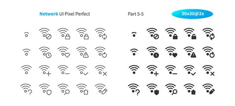 네트워크 Ui 픽셀 완벽 한 잘 만들어진 벡터 얇은 선 및 고체 아이콘 30 2 그리드 웹 그래픽 및 애플 리 케이 션에 대 한