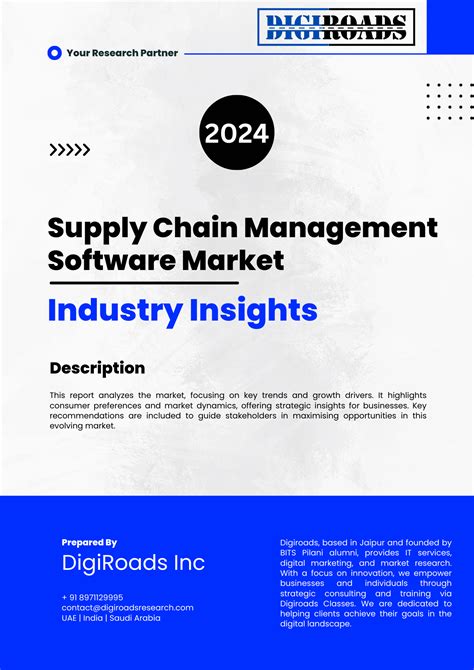 Supply Chain Management Software Market Size By 2034