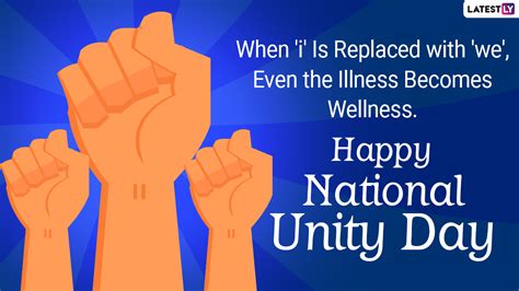 National Unity Day 2020 Wishes And Hd Images Whatsapp Stickers